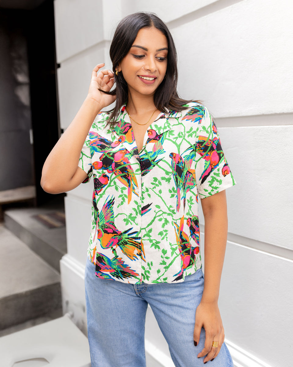 Amora Top - Printed – JoeY Clothing